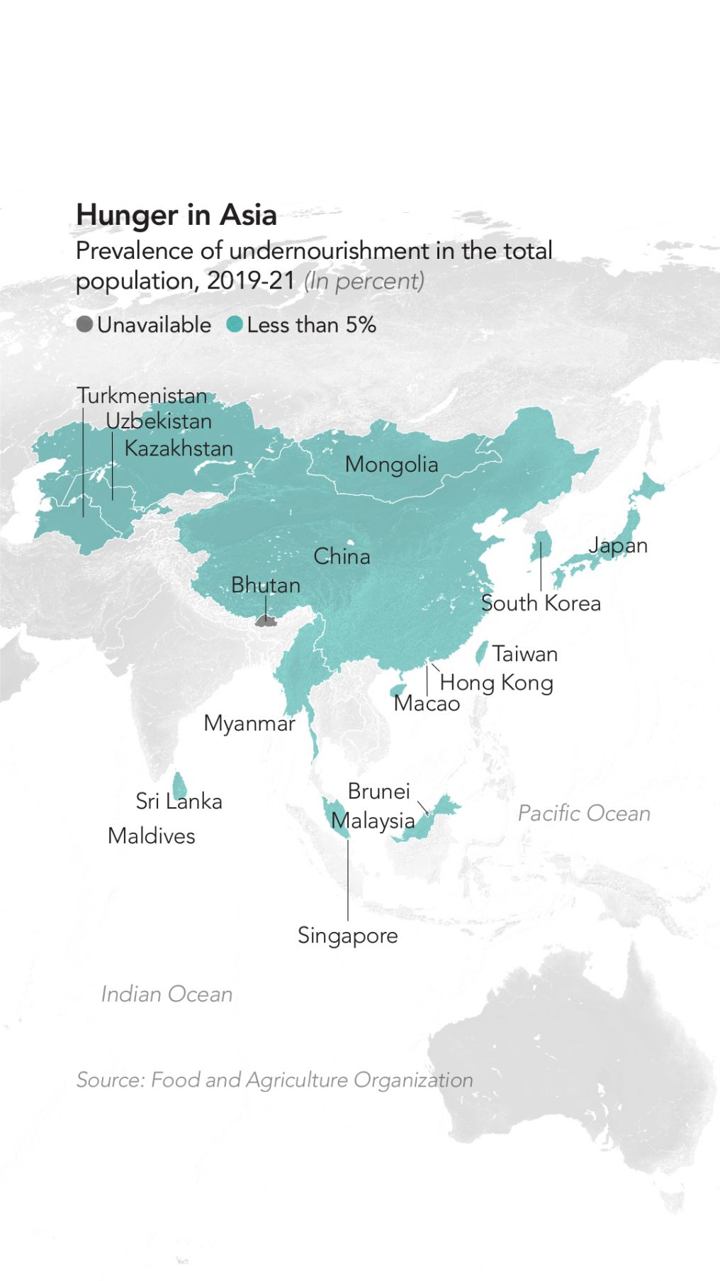 Hunger in Asia on the rise