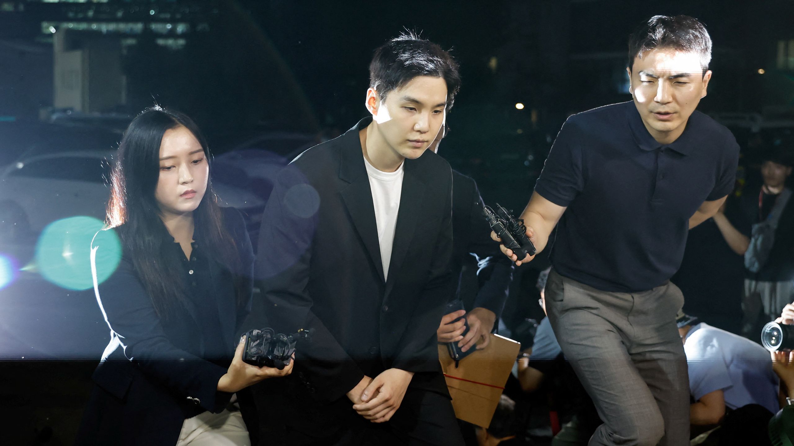 Through the lens: Sri Lanka election, Bangladesh floods, BTS's Suga ...